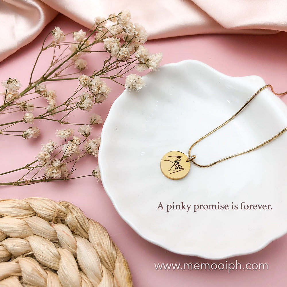 Memooi Pangako Disc Necklace