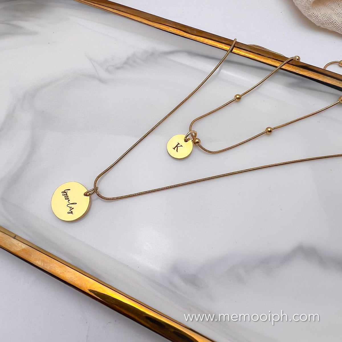 Memooi Layered Custom Necklace